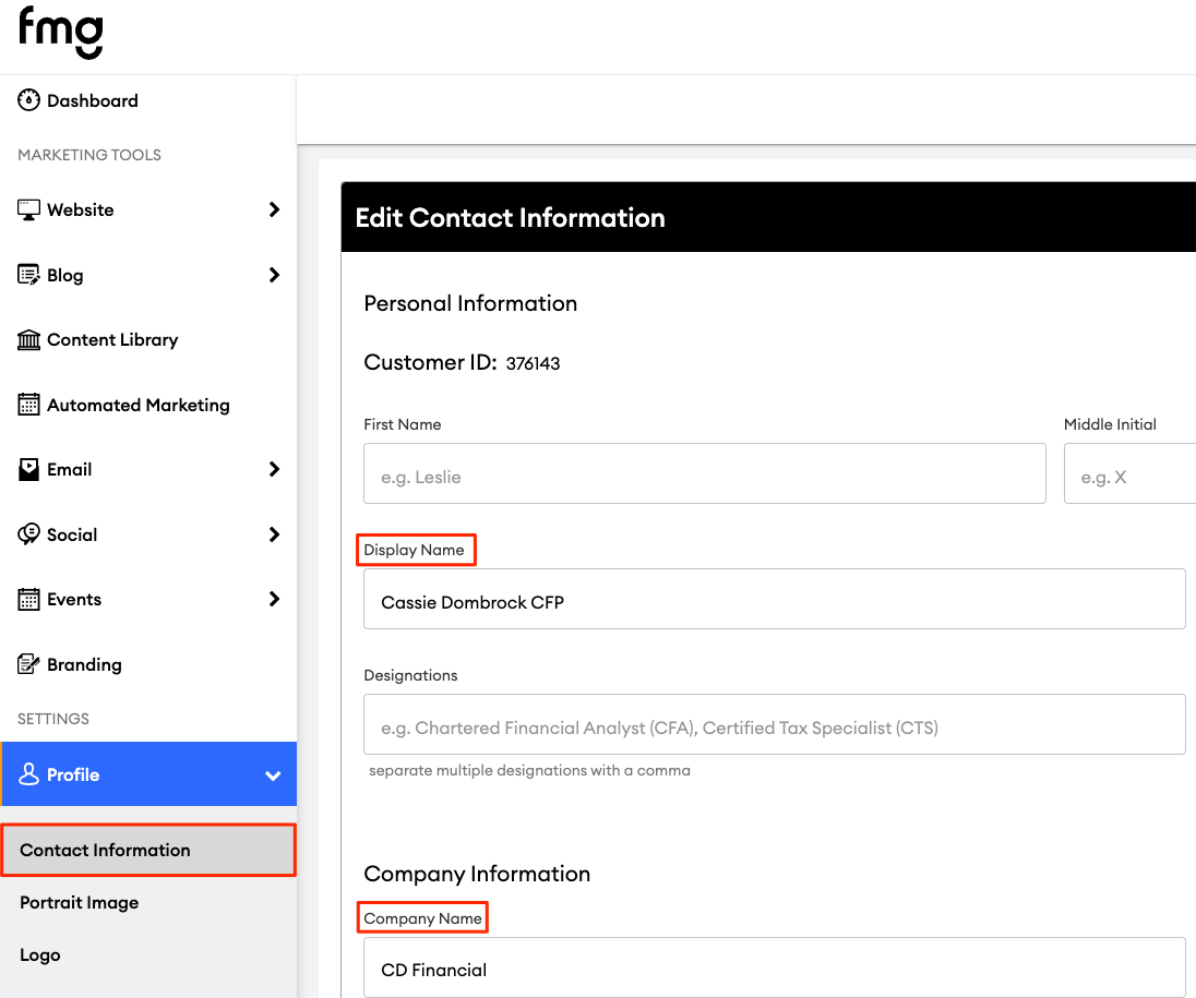 Signing Emails Using Your Company Name